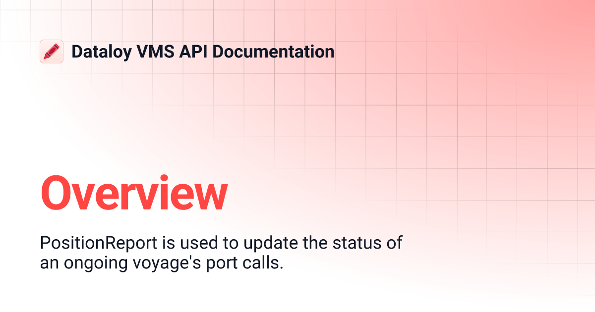 Overview Dataloy Vms Api Documentation